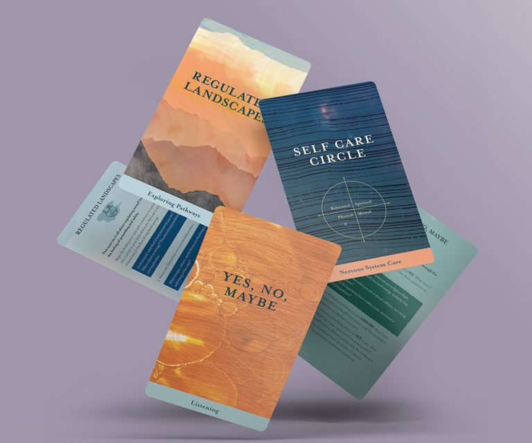 Card Deck Design - Roadmap to Inner Wellbeing